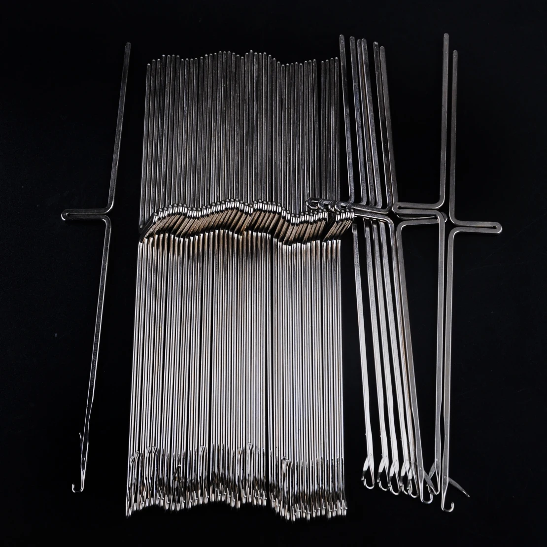 LETAOSK-50PCS-Siver-Reed-Singer-Studio-Knitting-Machine-Needle-Steel ...