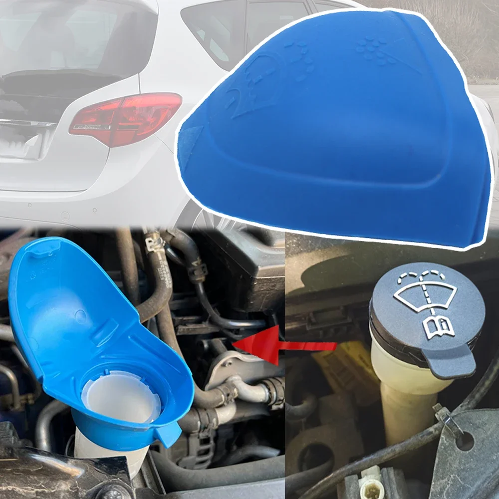 Car-Windshield-Wiper-Washer-Funnel-Tank-Fluid-Filler-Screen-Cap-Cover ...