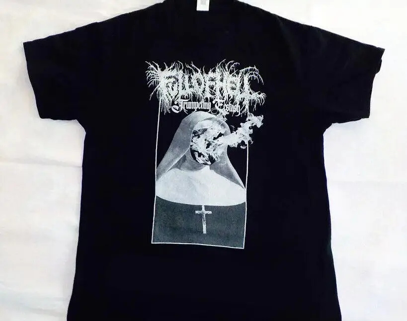 Full-of-Hell-T-Shirt-Trumpeting-Ecstasy-Rock-Band-Presente-para-fa ...