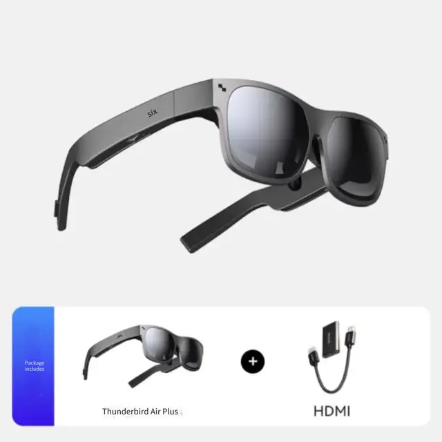 AIR PLUS AR Thunderbird Air Plus XR Glasses Pocket-Sized Portable AR ...