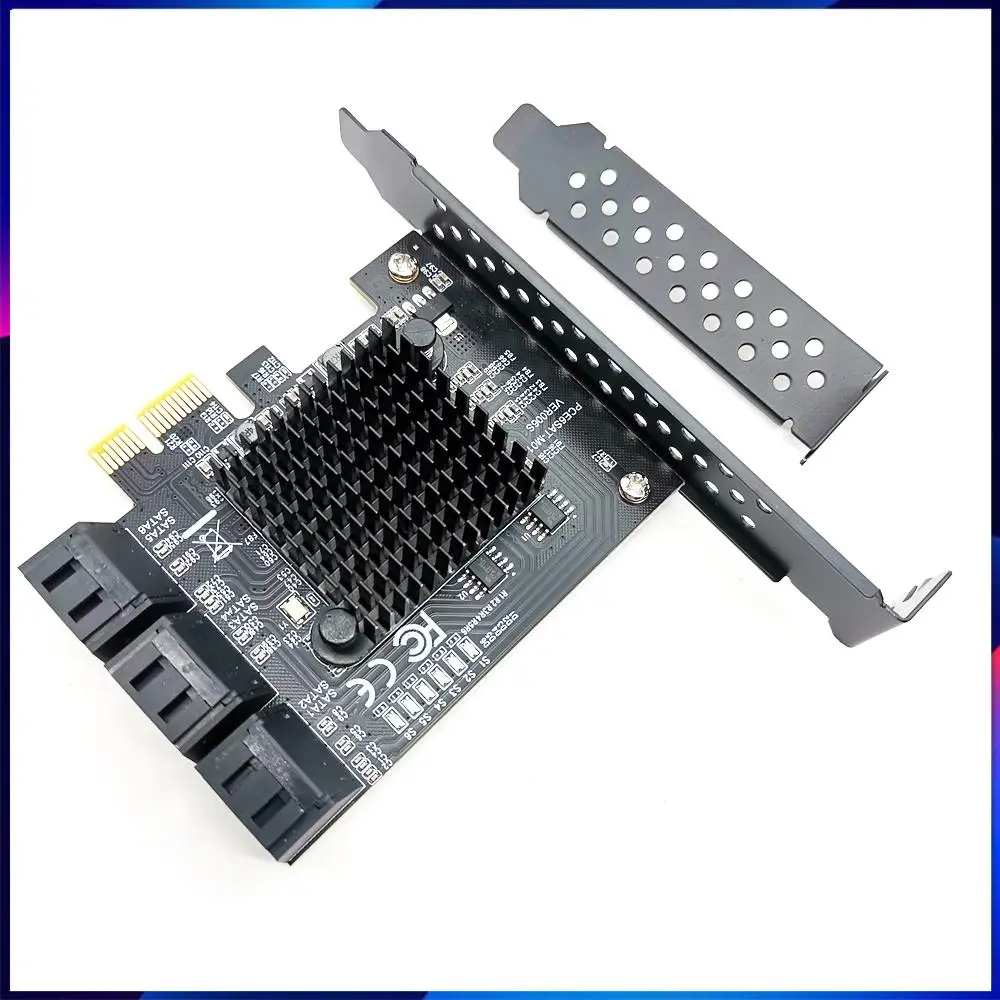 6 Ports Sata 3.0 To Pcie Expansion Card Pci Express Sata Adapter Sata 3 ...