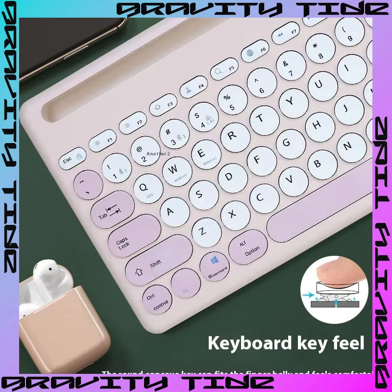 Bluetooth-Wireless-Keyboard-Set-Suitable-For-Tablets-Mobile-Phones ...