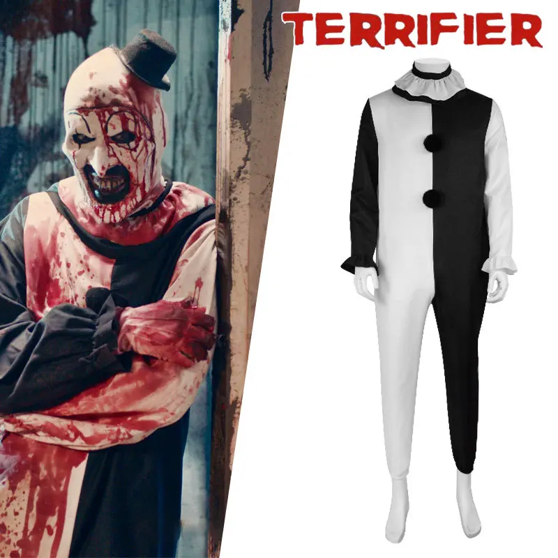 Terrifier-Halloween-Cosplay-Scary-Art-The-Clown-Costume-Mask-Suit ...