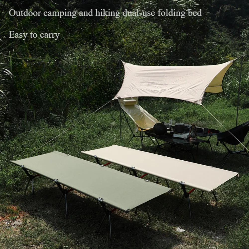 Portable-Outdoor-Bed-Ultralight-Camping-Cot-with-Leg-Extenders ...