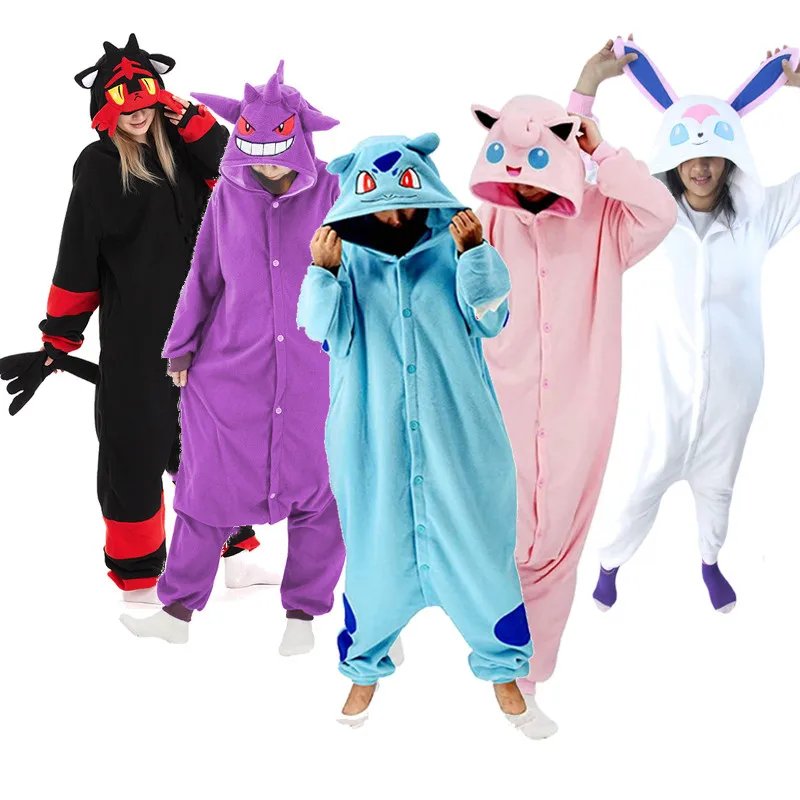 TAKARA-TOMY-Pijama-de-Pok-mon-Kigurumi-para-adultos-mono-de-Snorlax ...