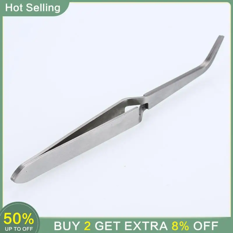 Nail-Art-Shaping-Clip-Cross-Lock-Tweezers-Manicure-Tool-UV-Gel-Tool-Stainless-Steel-Nipper ...