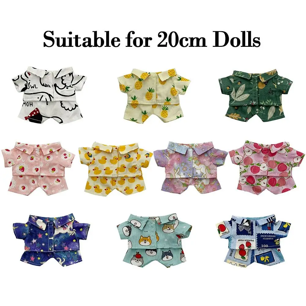 Cartoon-Shirt-Pants-Suit-Undercoat-for-20cm-Doll-Fashion-Doll-Mini ...