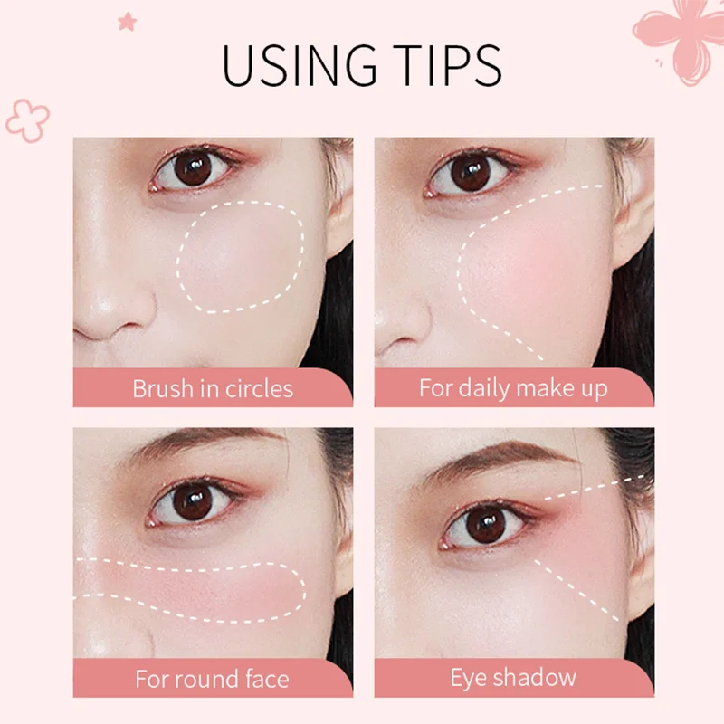 Peaches Pink Blusher Powder Stick Blush On En Poudre