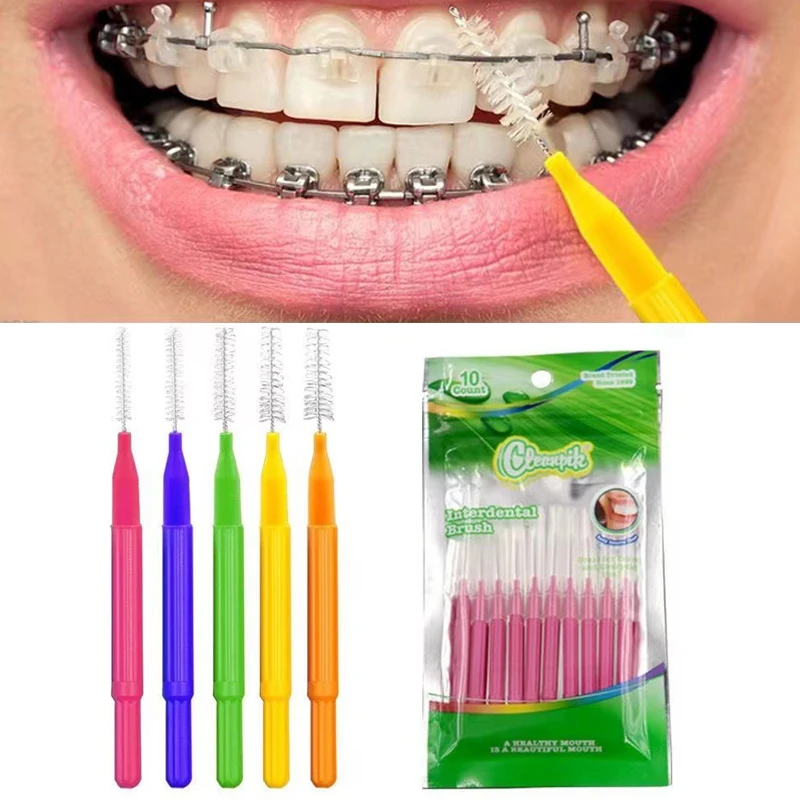 10-Pcs-Interdental-Brush-Curved-Cleaning-Tooth-Socket-for-Orthodontics ...