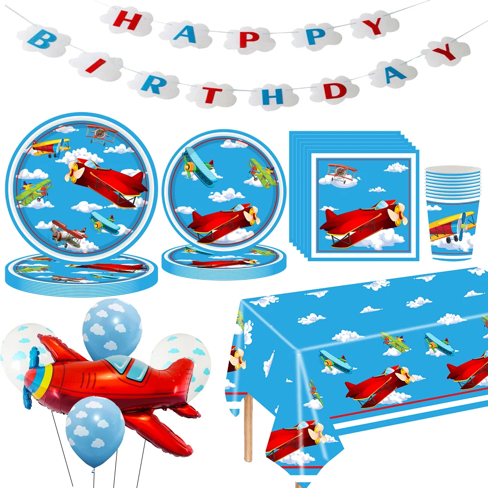 Airplane Birthday Party Decorations That Actually Transform Your Adult ...