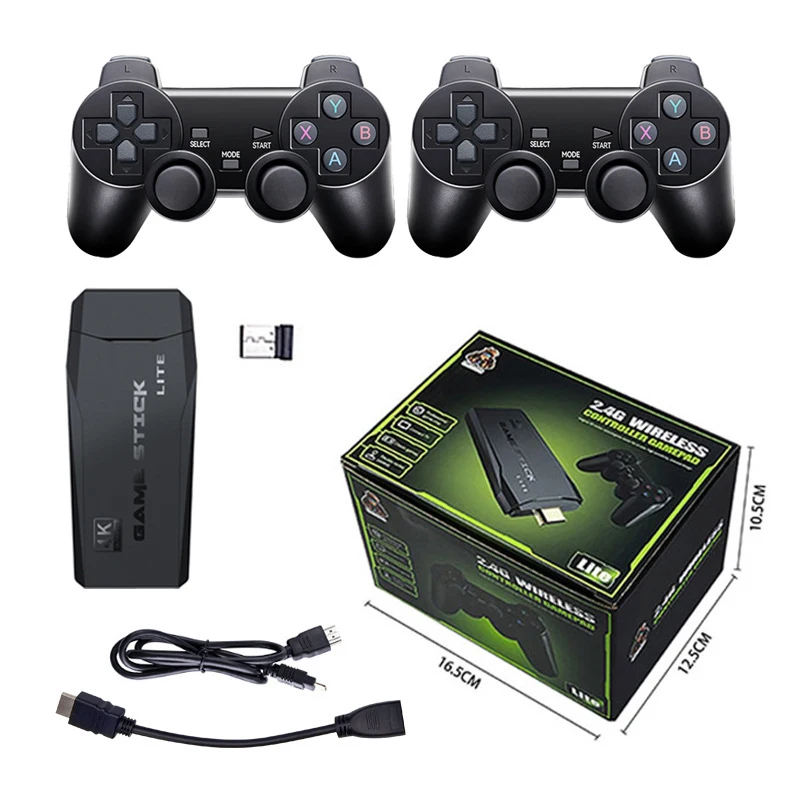 4K-Game-Stick-Lite-Video-Game-Console-64GB-Wireless-Controller-For ...