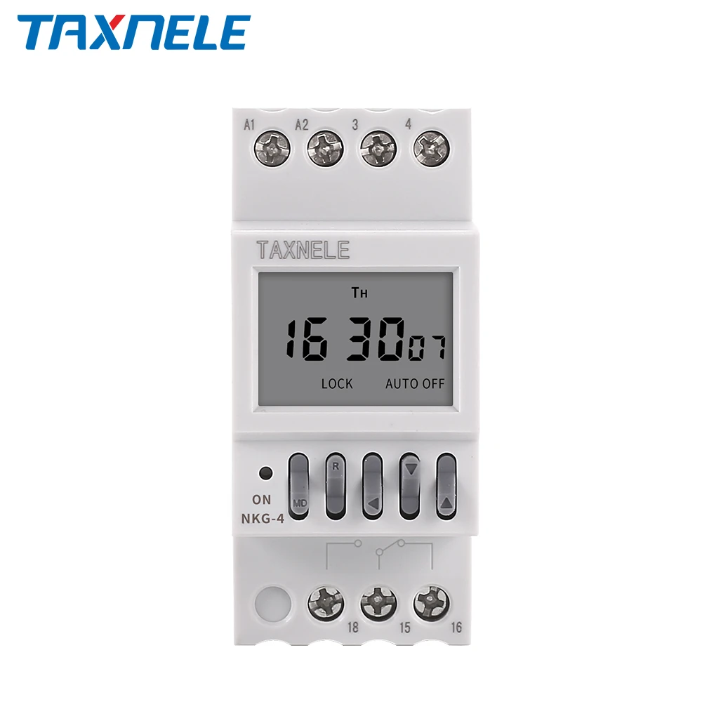 Din Rail Timer Switch School Bell Controller Digital Weekly ...