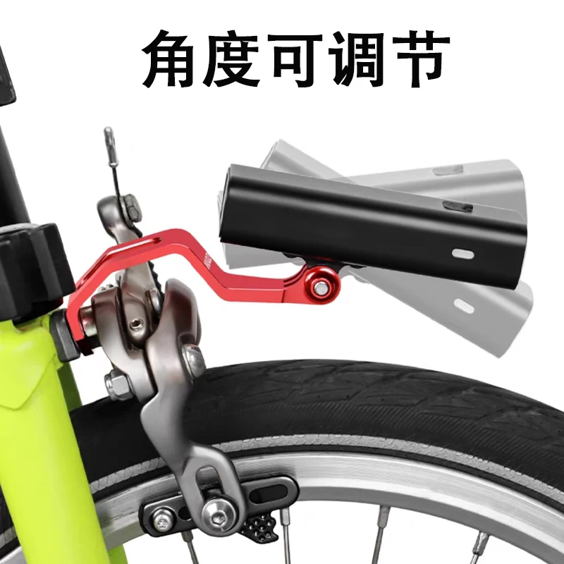 Front Light Holder Bike Fork Mount Bracket Headlight Camera Eyelet ...