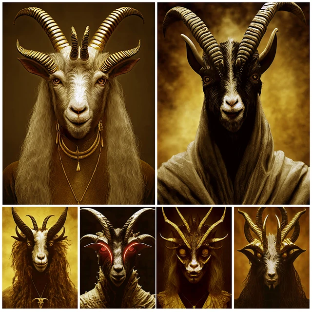 4 Horned Goat Satan