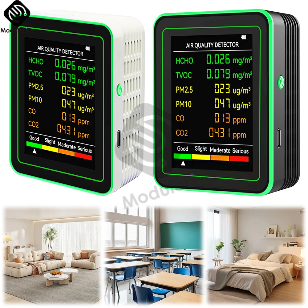 Air Quality Detector Carbon Dioxide Detector Air Quality Tester ...