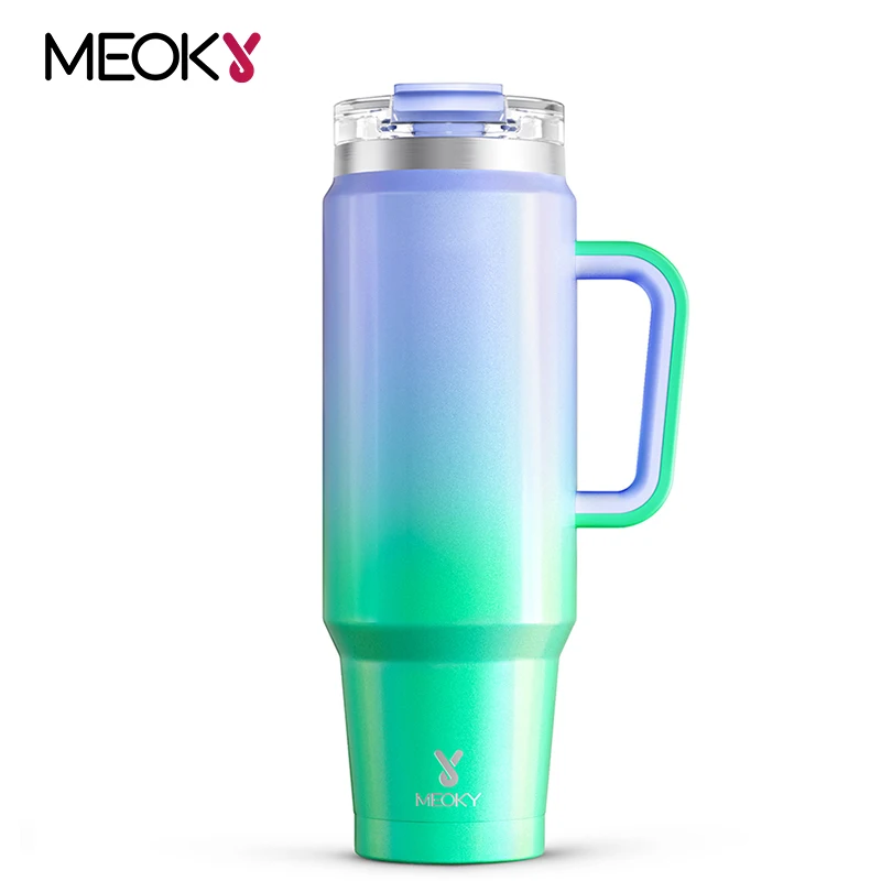 Meoky-40oz-Double-Monthed-Car-Cup-Water-Bottle-Plastic-Handle-Double ...