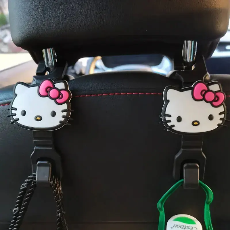 Kawaii-2Pcs-Hello-Kitty-Auto-Headrest-Hook-Cute-Vehicle-Accessories ...