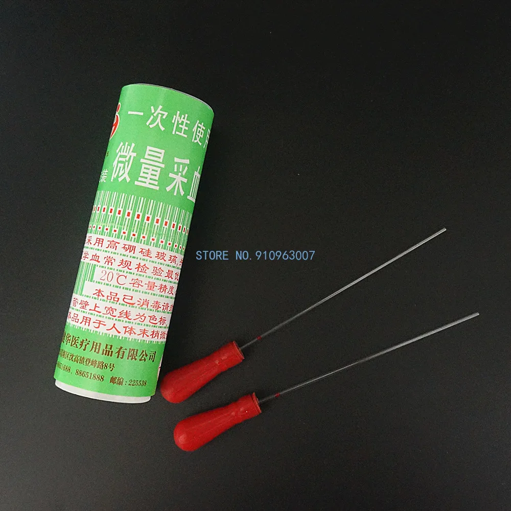 1box-400pcs-lab-20ul-40ul-60ul-80ul-100ul-glass-disposable-micro-blood ...