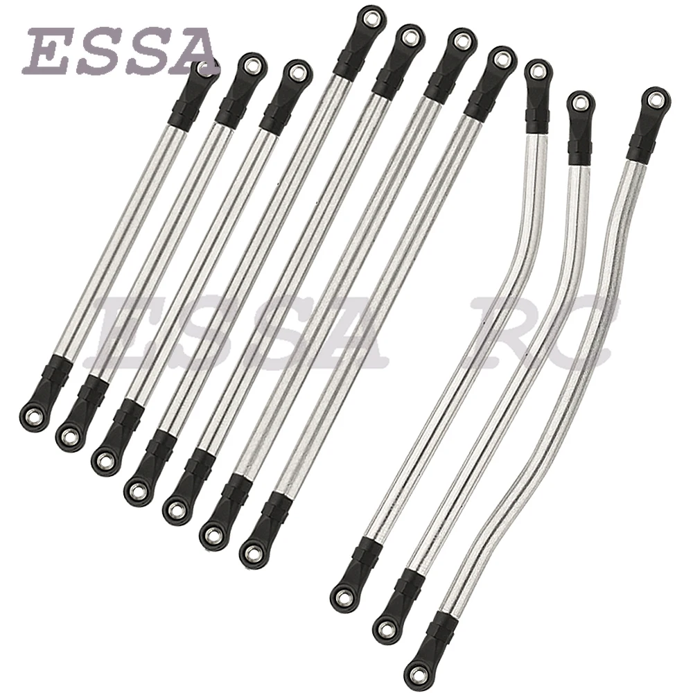 10PCS-Metal-RC-Links-Upper-Lower-Linkage-Chassis-Link-Set-With-Plastic ...