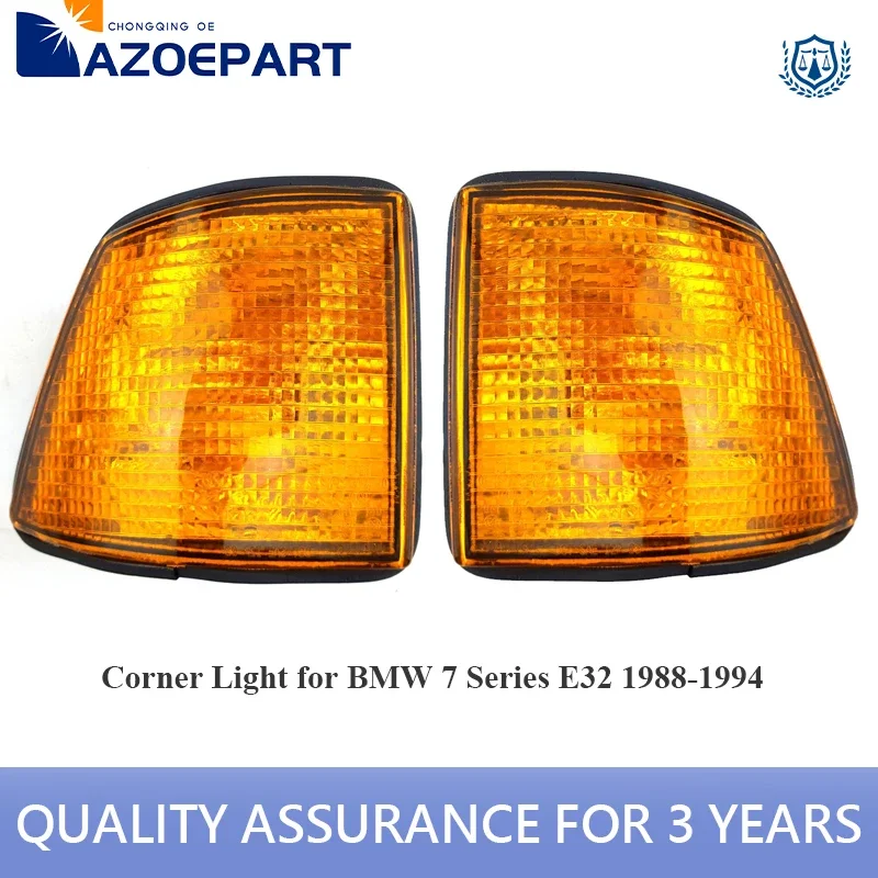 Turn-Signal-Indicator-Corner-Light-for-BMW-7-Series-E32-730i-735i-740i ...