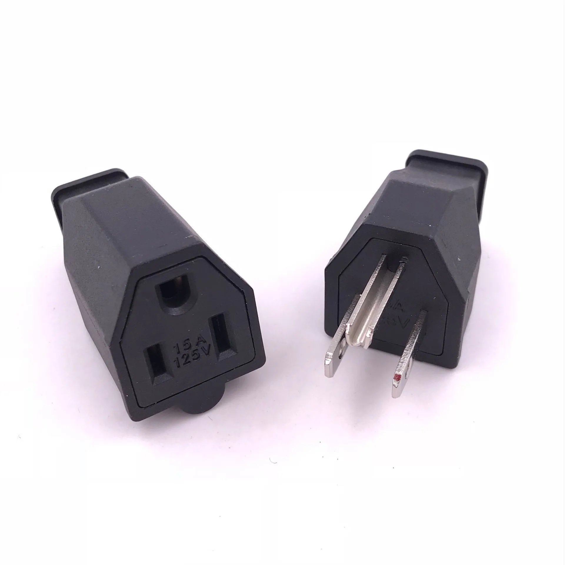 Black-125v-15A-US-3-Pin-Female-Male-Connector-USA-Tri-Prong-Power-Outlet-Wiring-Electrical.jpg
