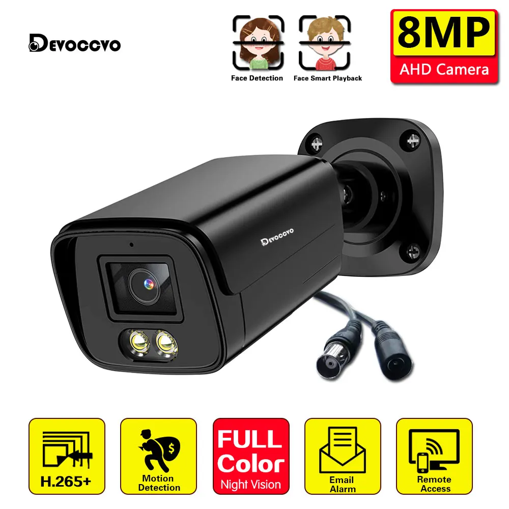 4K-AHD-CCTV-Bullet-Camera-BNC-Face-Detection-XMEYE-Analog-Security-Cam ...