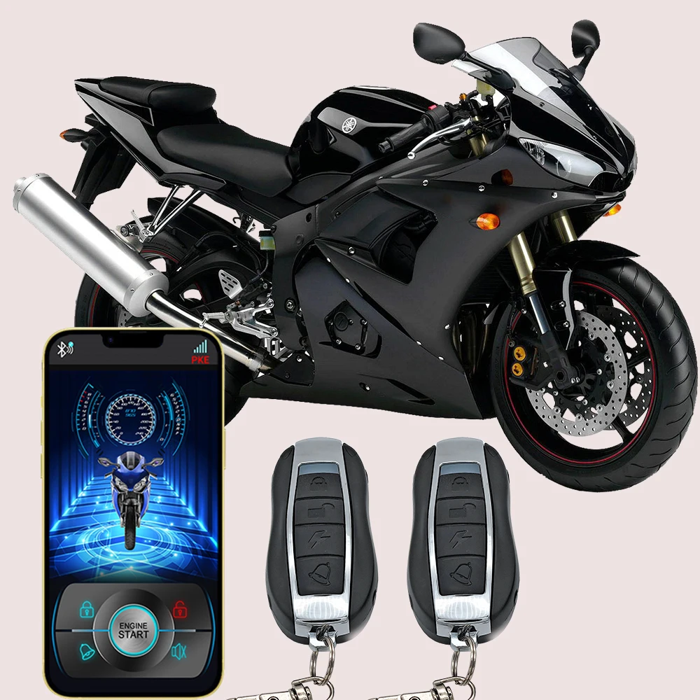 Motorcycle-Burglar-Alarm-Smart-Phone-APP-Control-Remote-Start-Up-Lock ...