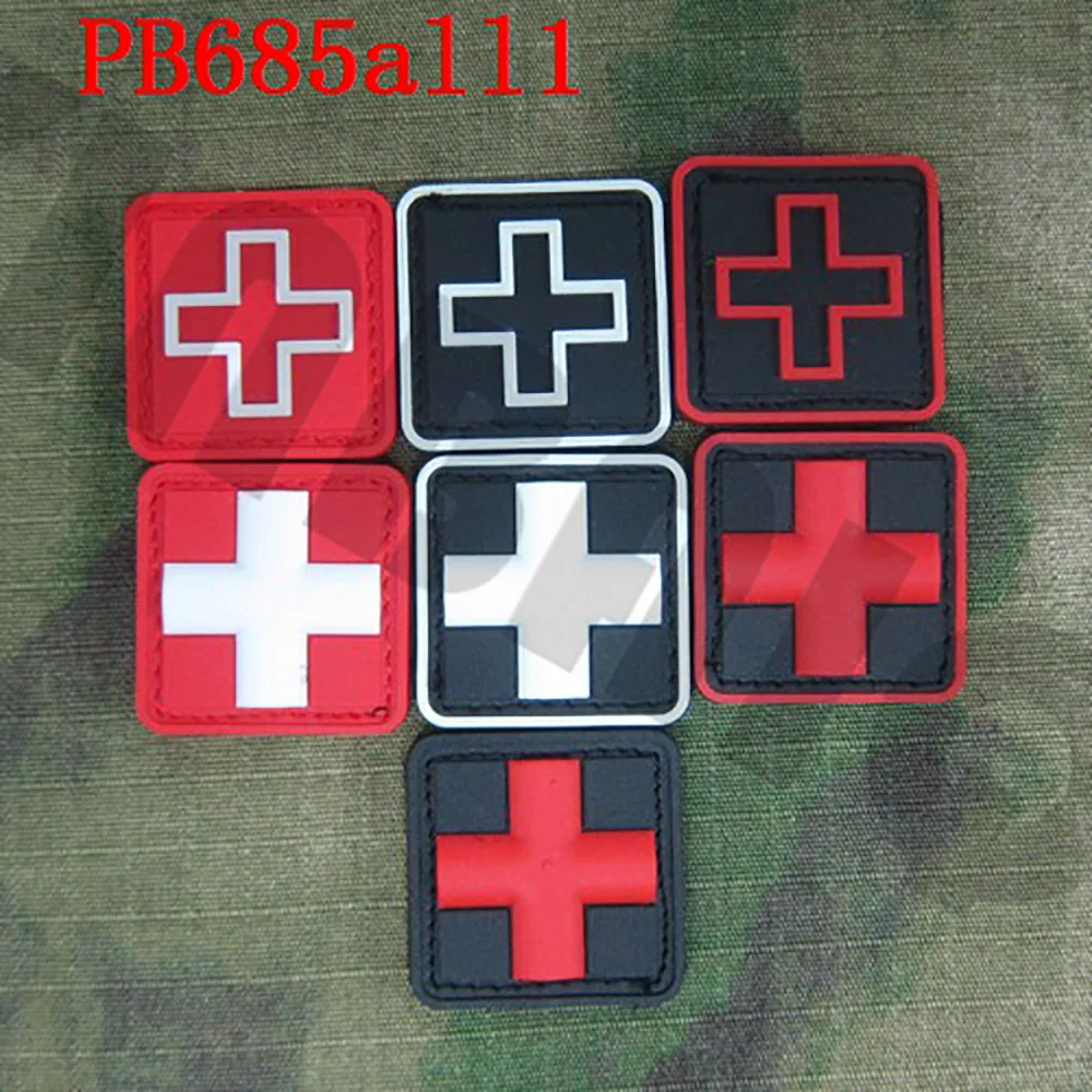 3D-PVC-Patch-2-Pieces-2-5cm-The-Red-Cross-Tactical-Medical-Soft-Shell ...