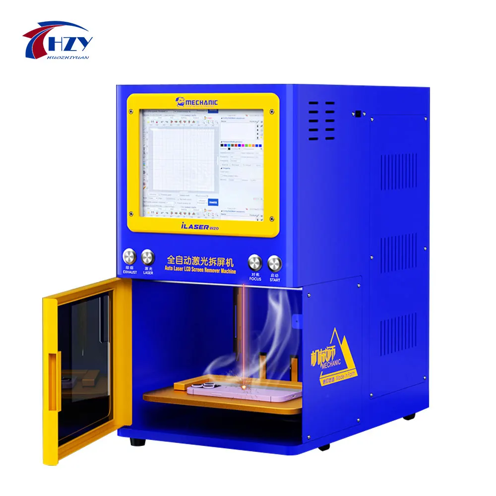 M-quina-traseira-1064nm-do-laser-da-fibra-de-vidro-do-iphone-do-mec ...