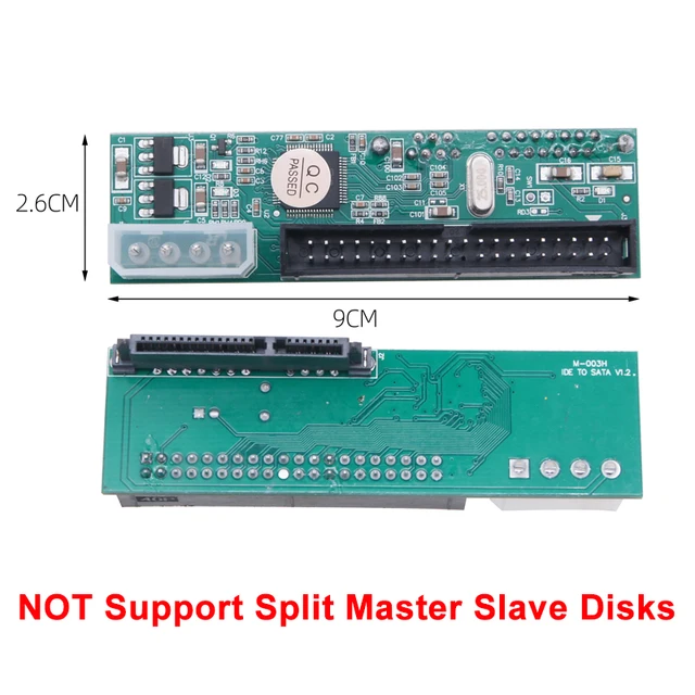 SATA to IDE Adapter 2.5" / 3.5" Serial ATA SATA HDD to PATA IDE 39 ...