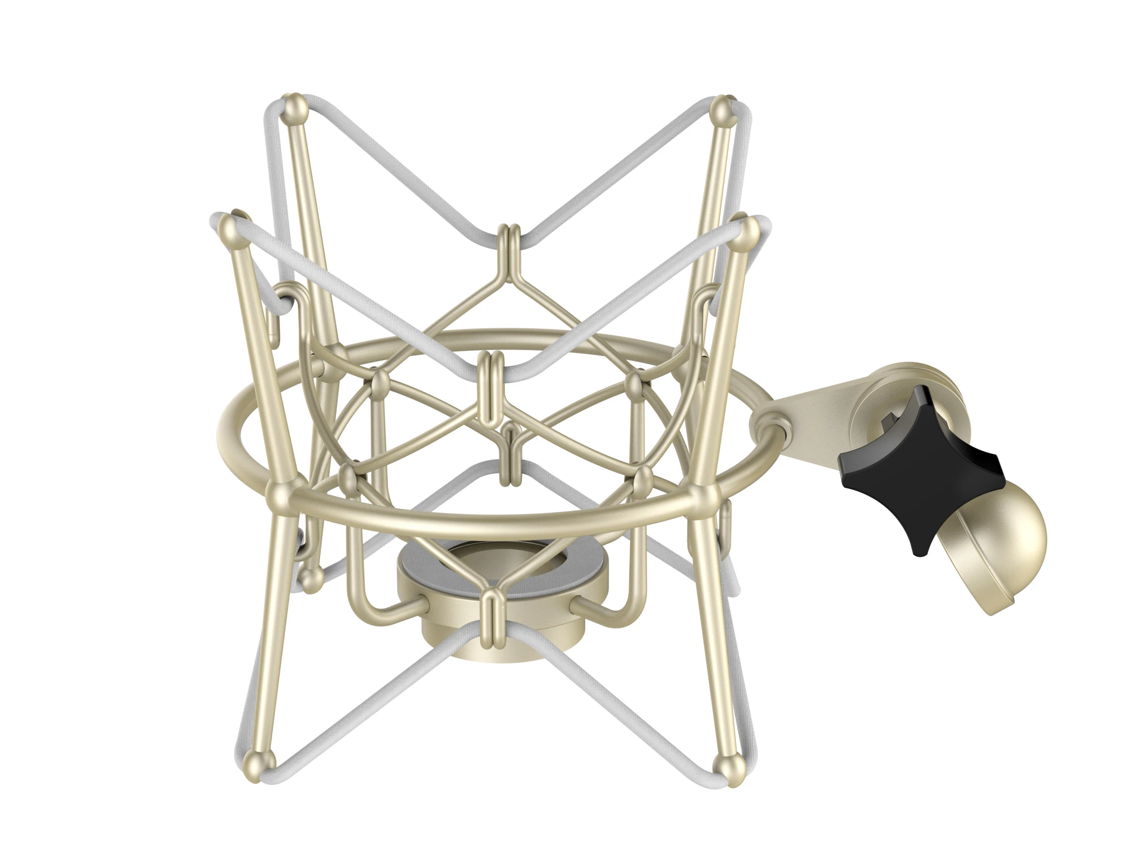 Microphone Shock Mount Metal Mic Holder Spider Bracket Pod For U87 Ai ...