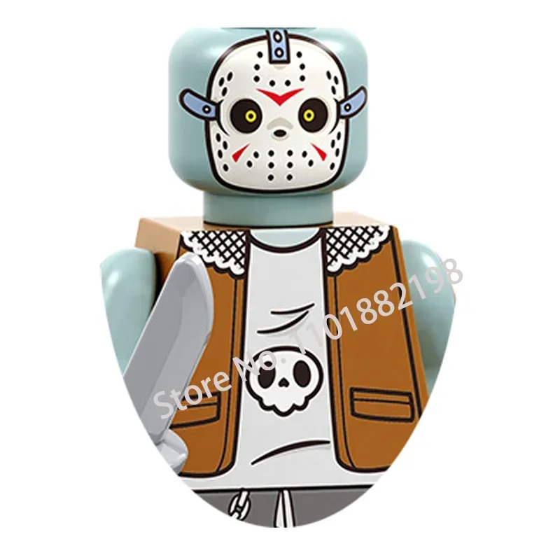 Halloween Horror Movie Series Building Blocks The Shining Silent Hill Bricks Jack Pyramid Head ...