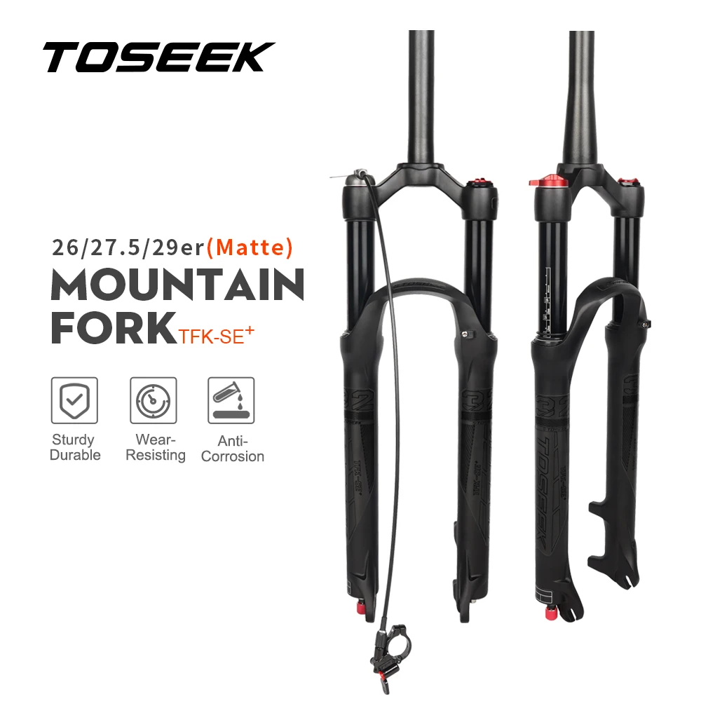 TOSEEK TFK-SE Magnesium Alloy MTB Bicycle Fork 26/27.5/ 29er Inch ...