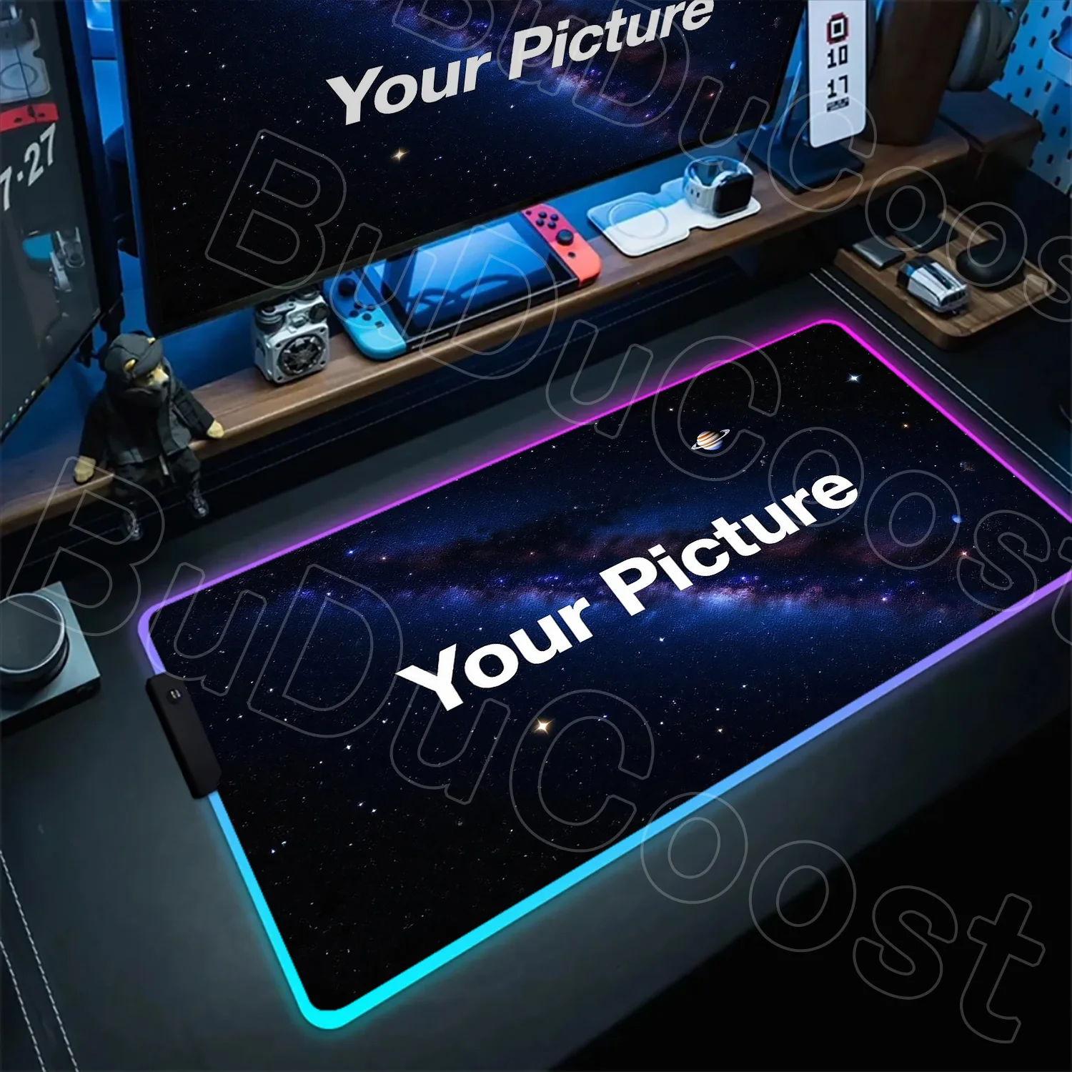 HD Printing Mouse Pad Custom RGB Mausepad Diy Mouse Mat Laptop Gaming ...