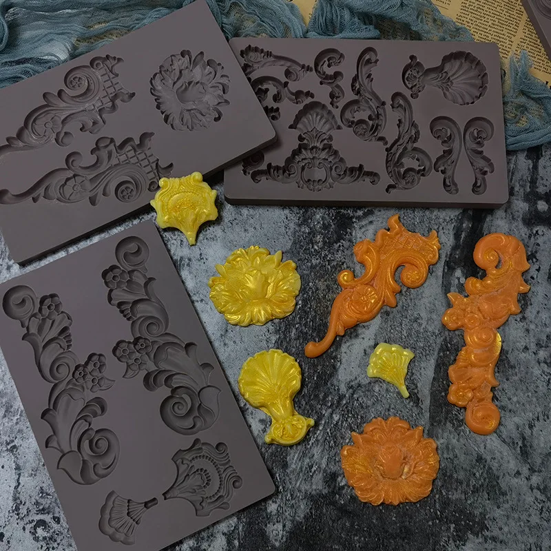 Mirosie-European-style-Embossed-Silicone-Mold-Irregular-Fondant-Tool ...