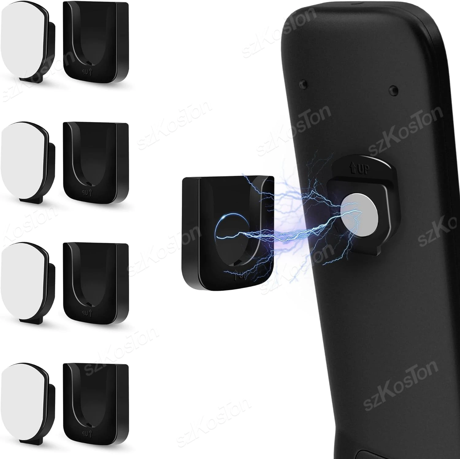 Magnetic Remote Control Holder Wall Mount Self Adhesive Suitable for TV ...