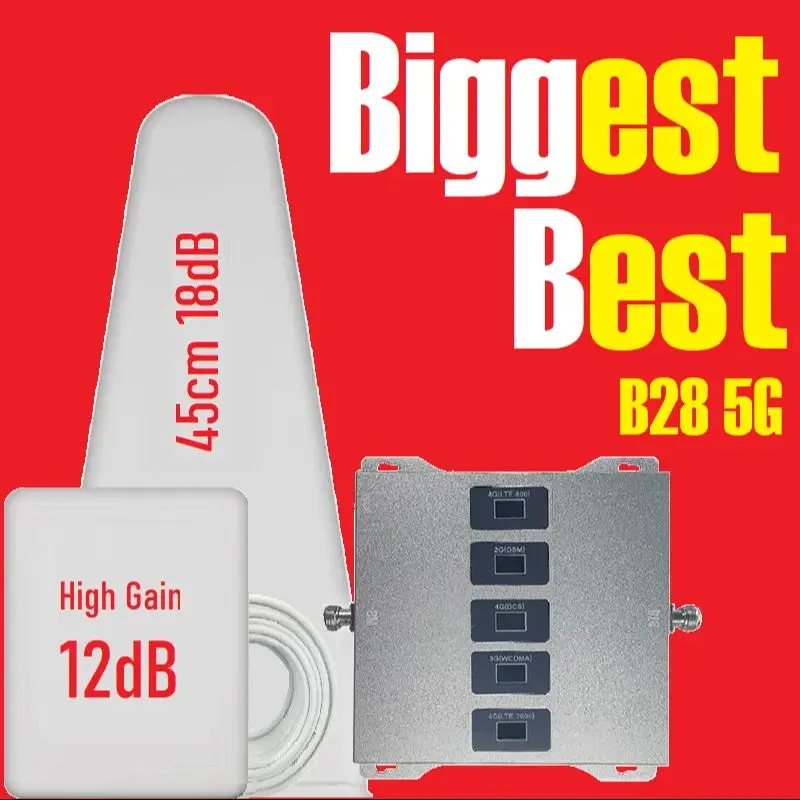 HWATEL-B28-700MHZ-5-Bands-Universal-75-dB-High-Gain-Repeater-Signal ...