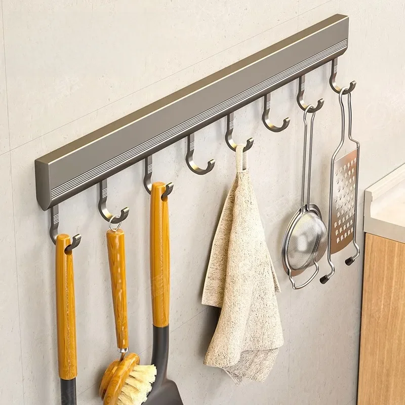 Wall-Mounted Kitchen Hook Rack – Kitchen Staples Plus