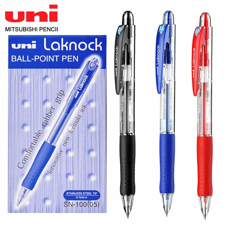 5/12pcs Japan Uni Ballpoint Pen SN-100 Student Writing Smooth Fast ...