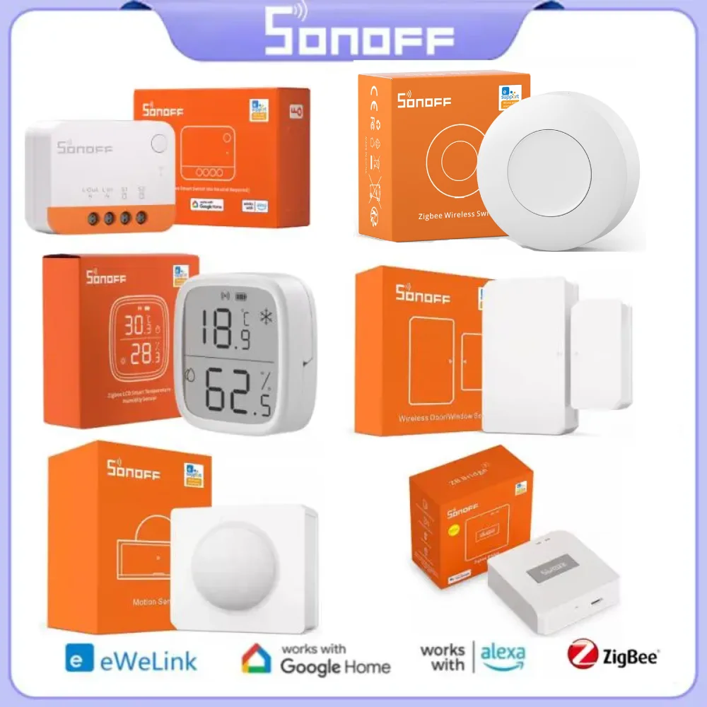SONOFF-Sensor-de-puerta-Zigbee-3-0-Bridge-Pro-T-H-interruptor-Sensor-de ...