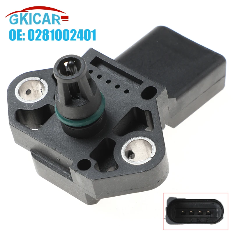 0281002401-Intake-Air-Boost-Manifold-Pressure-Sensor-MAP-Sensor-For-MK4 ...