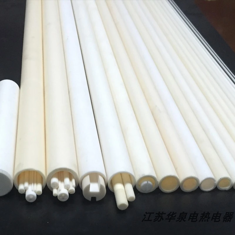 Ceramic Tube Aluminum Oxide ID 0.25 20mm High Temperature Resistant ...