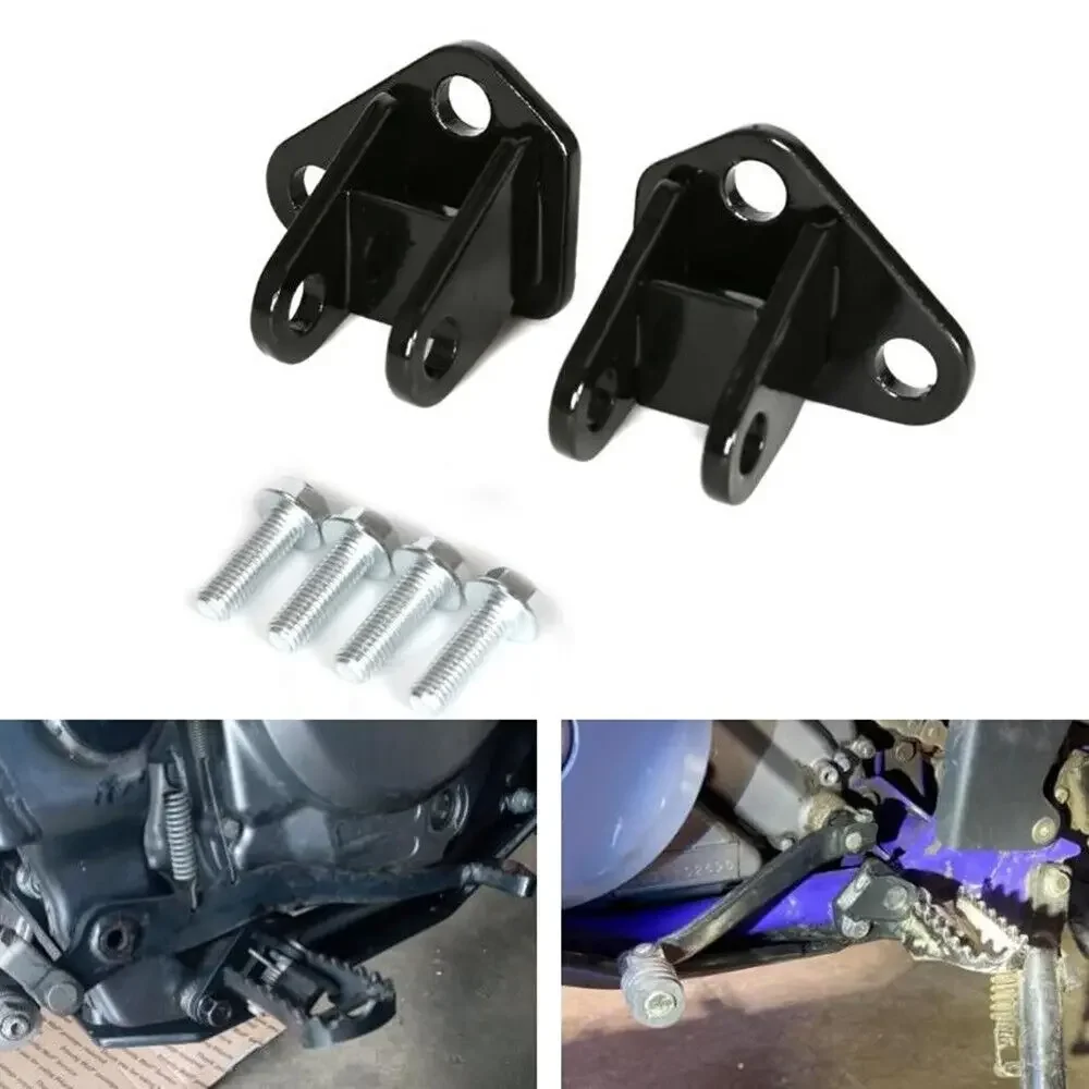 2-50mm-Footrest-Footpeg-Lowering-Mounts-Kit-For-Suzuki-DR650-DR650S ...