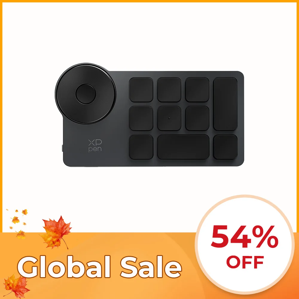 XPPen-Wireless-Shortcut-Remote-Express-Key-Bluetooth-5-0-Customizable ...