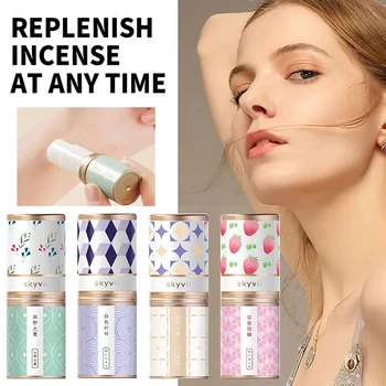 Solid Perfume Balm Stick Portable Mild Long-lasting Solid Balm Fresh ...