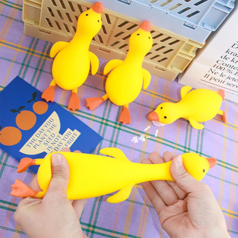 Fun-TPR-Cute-Cartoon-Sand-Duck-Stress-Relief-Squeeze-Reliever-Squish ...