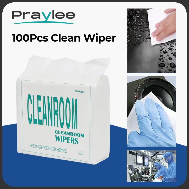100Pcs-Clean-Wiper-Non-Dust-Cloth-3009-Industry-Dust-Free-Paper-for ...