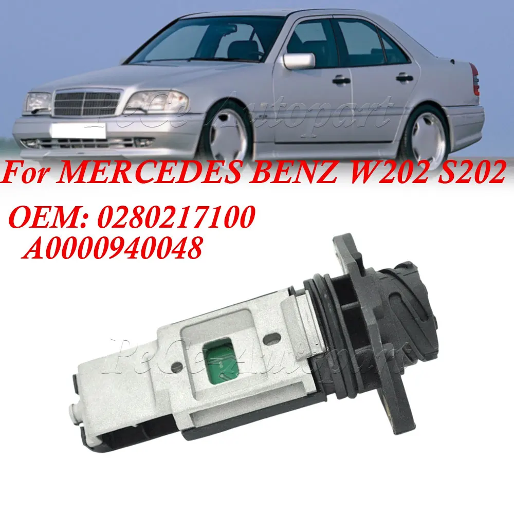 Mass Air Flow Meter MAF Sensor For MERCEDES-BENZ A124 C124 E220 E 220 ...
