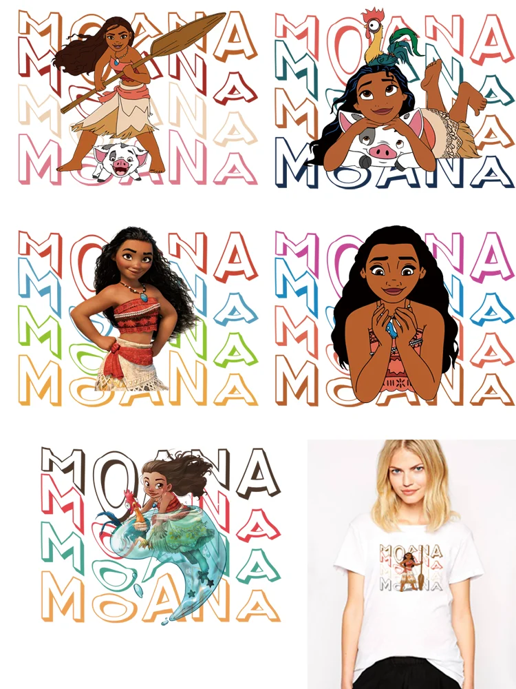 Disney-Princess-Moana-Patches-Thermocollant-Vinyl-Stickers ...