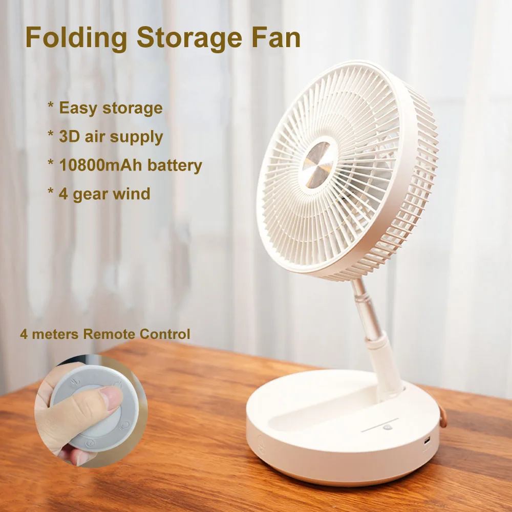 P2000 Large Camping Fan Ventilador Usb Stand Cooler Portable ...